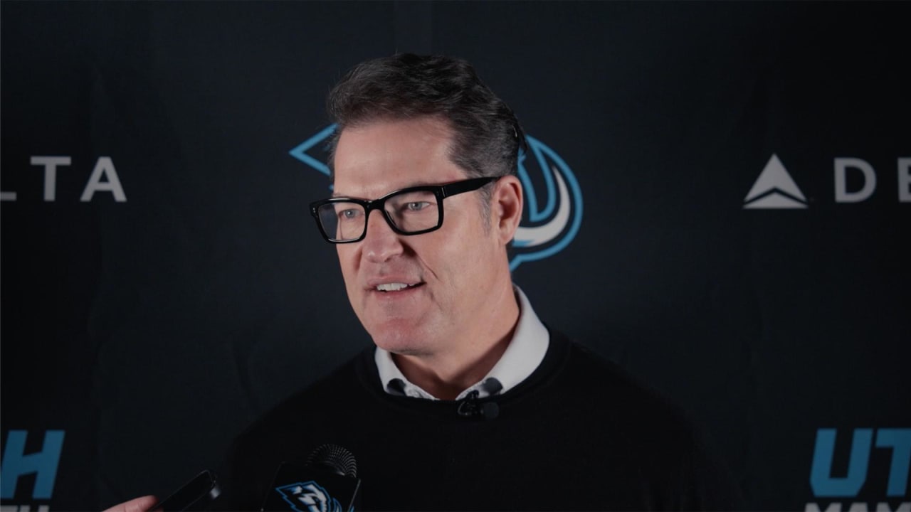 TRADE DEADLINE: Bill Armstrong Media Availability | Utah Mammoth