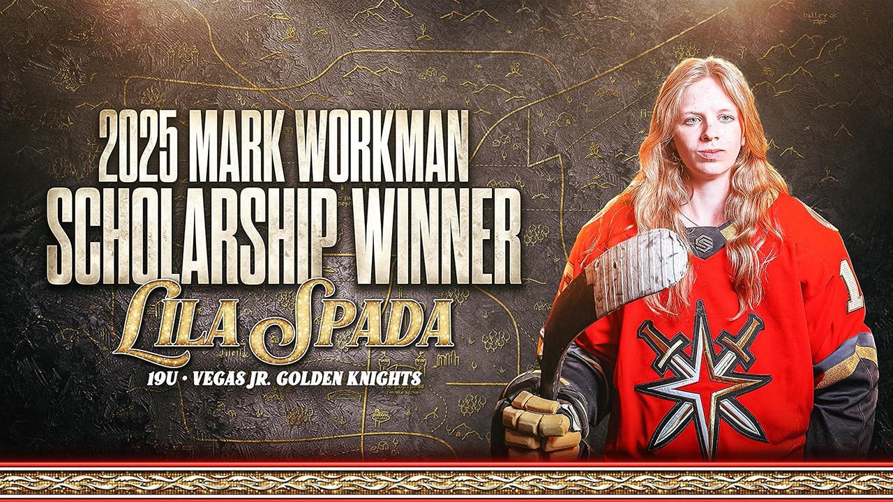 2025 Mark Workman Scholarship Winner - Lila Spada | Vegas Golden Knights