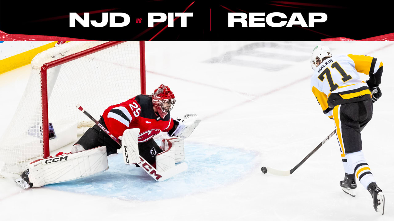 QUICK RECAP: Devils 3 vs. Penguins 0 | New Jersey Devils