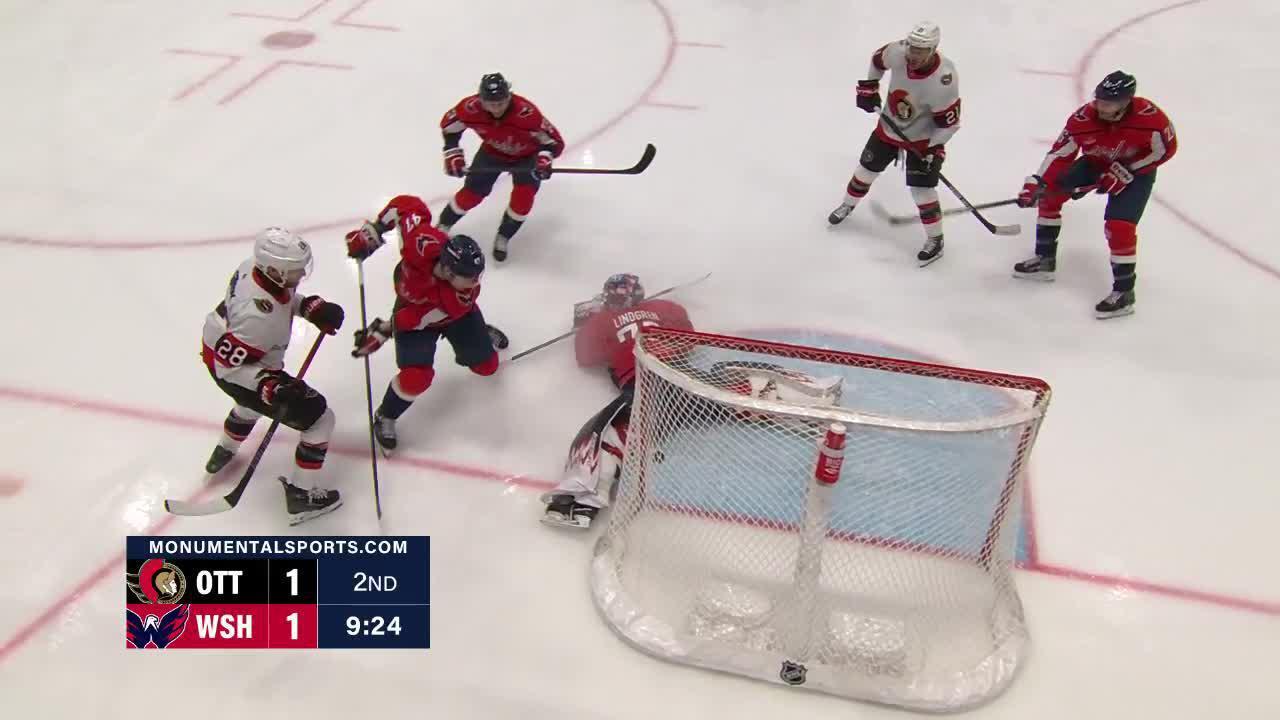OTT@WSH: Lindgren with a great save | Washington Capitals