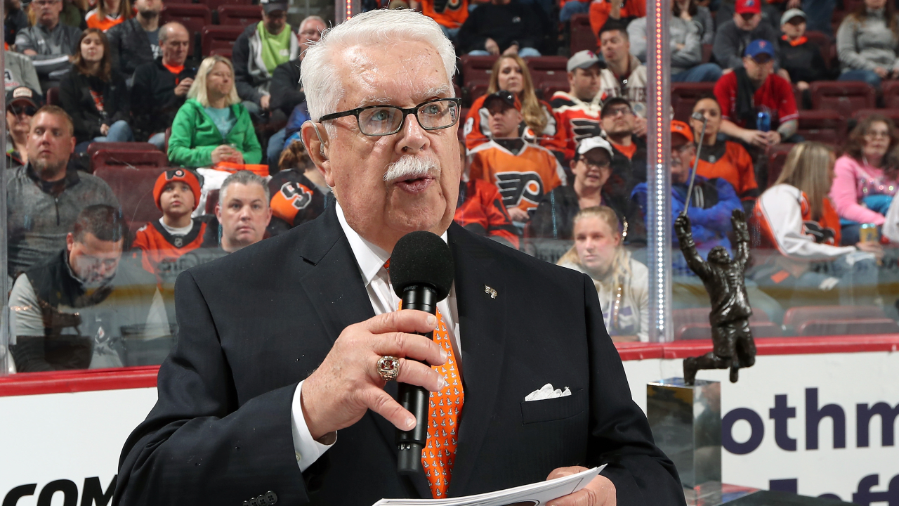 Flyers to honor Lou Nolan for his 50th year as Public Address Announcer ...