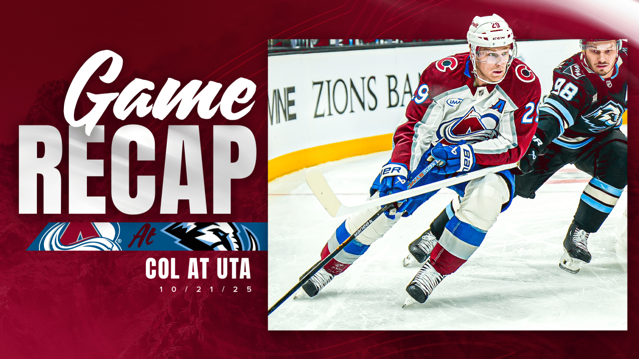 Colorado Falls 4-3 to Mammoth in Overtime | Colorado Avalanche