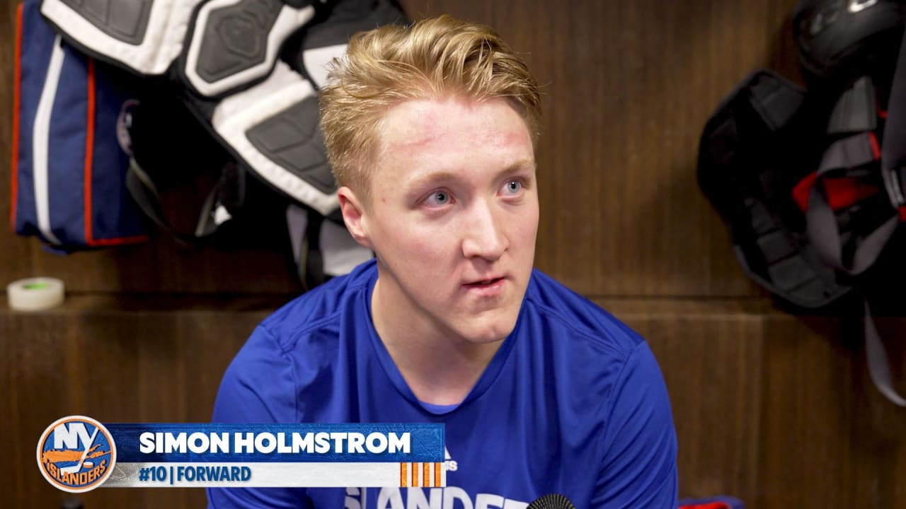NYI at EDM 11/12: Simon Holmstrom | New York Islanders