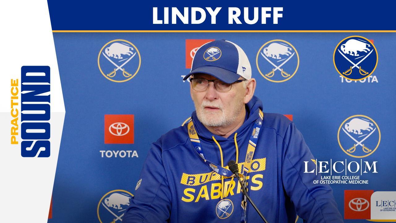 Ruff | Practice | Buffalo Sabres