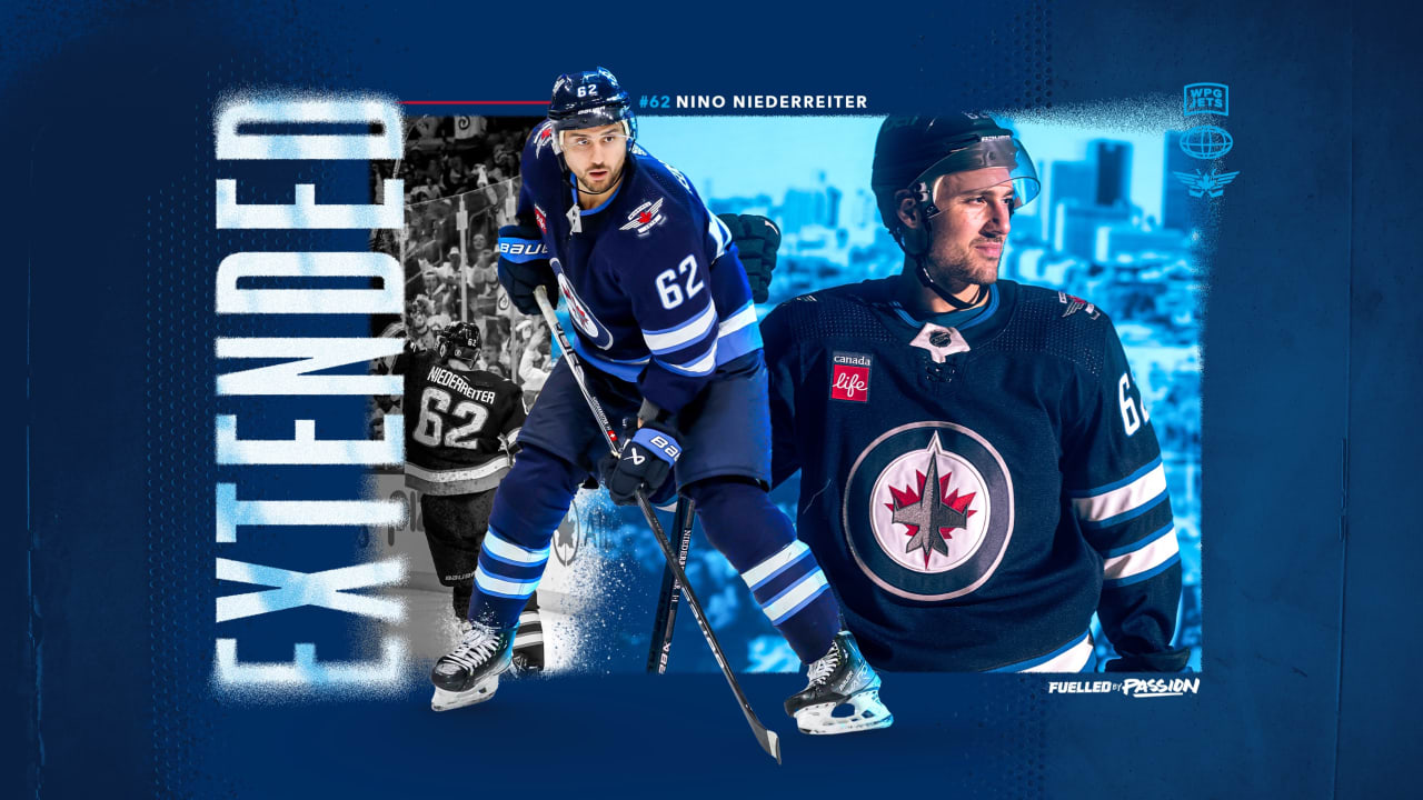 Jets sign Nino Niederreiter to a three-year contract extension ...