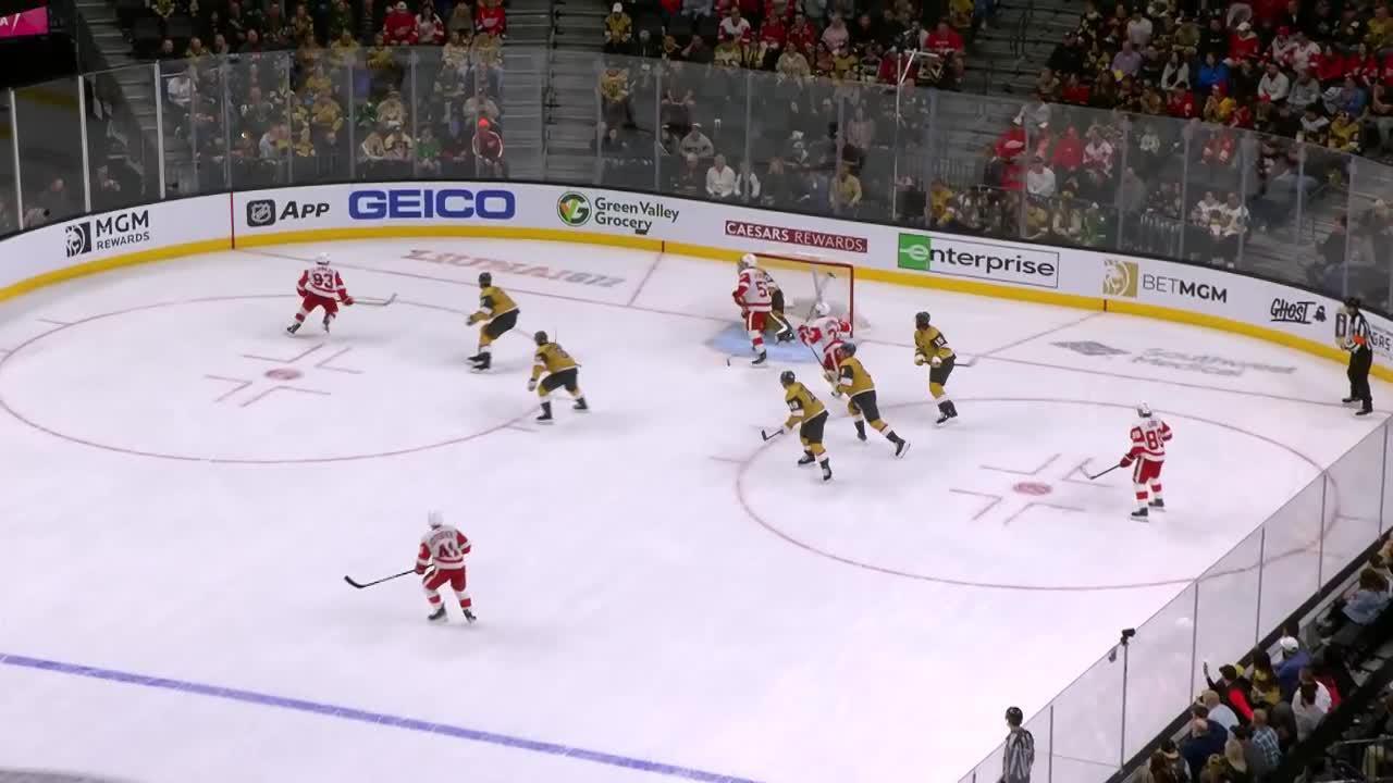 DET@VGK: Marchessault scores goal against Detroit Red Wings | Vegas ...