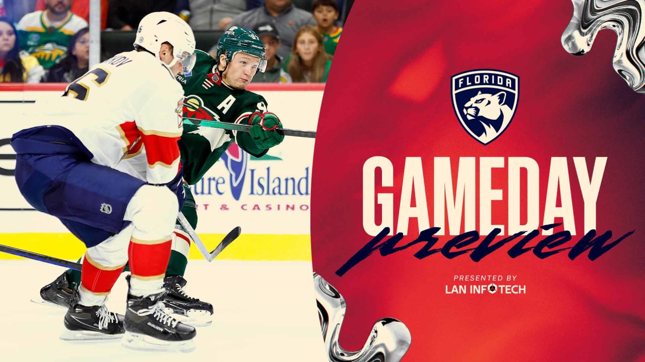 PREVIEW: Barkov a game-time decision as Panthers end trip in Minnesota ...