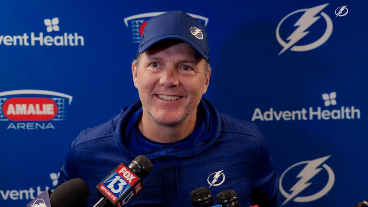 Jon Cooper | Pregame 1.9.24 | Tampa Bay Lightning