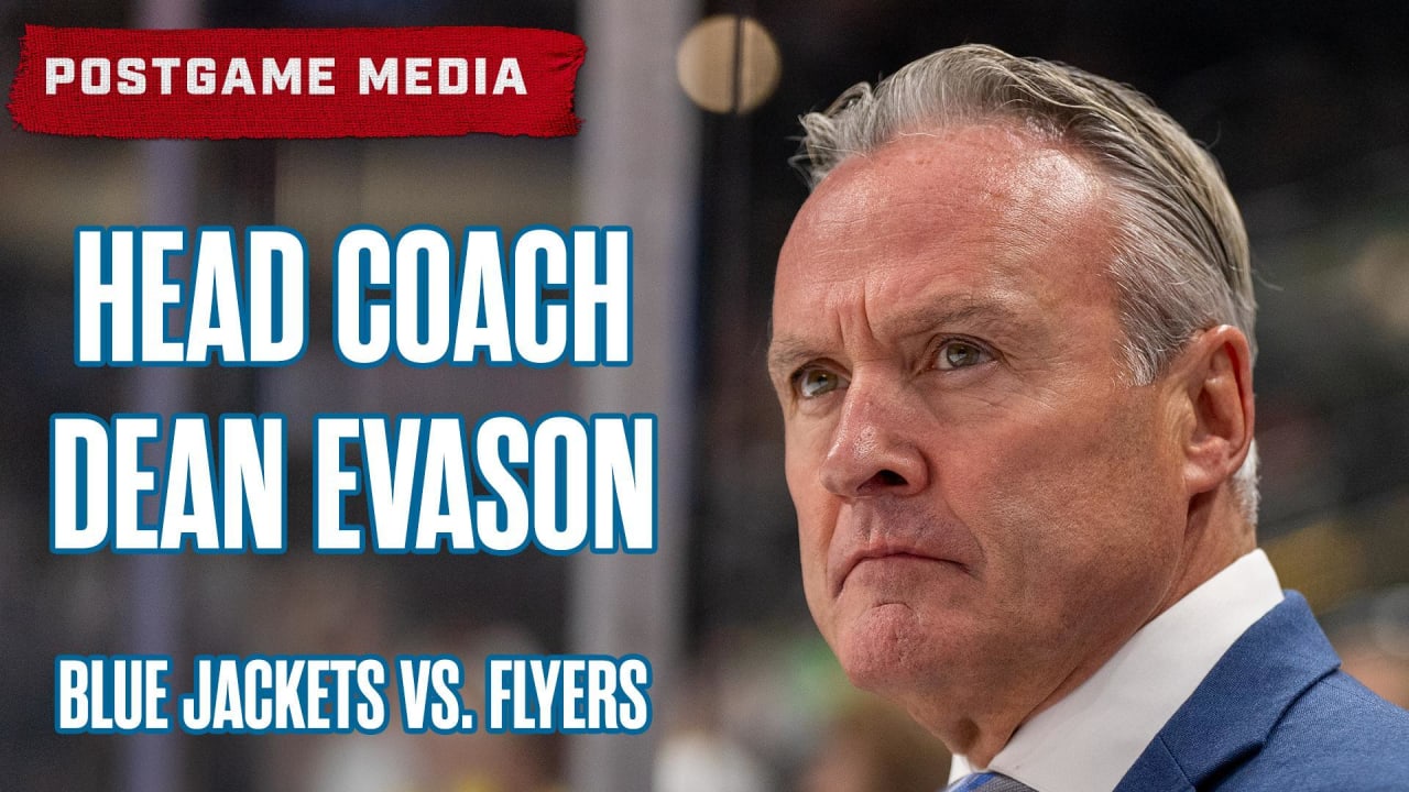 Head Coach Dean Evason | Postgame Media | Columbus Blue Jackets