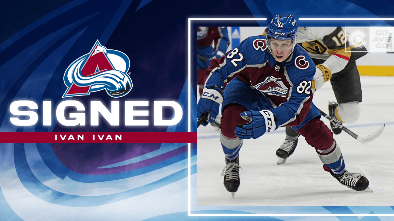 Avalanche Sign Ivan Ivan | Colorado Avalanche