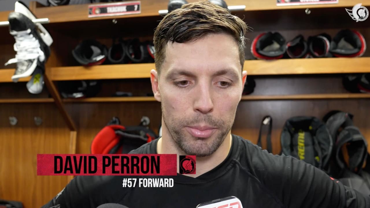David Perron Media Availability Nov. 18 | Ottawa Senators