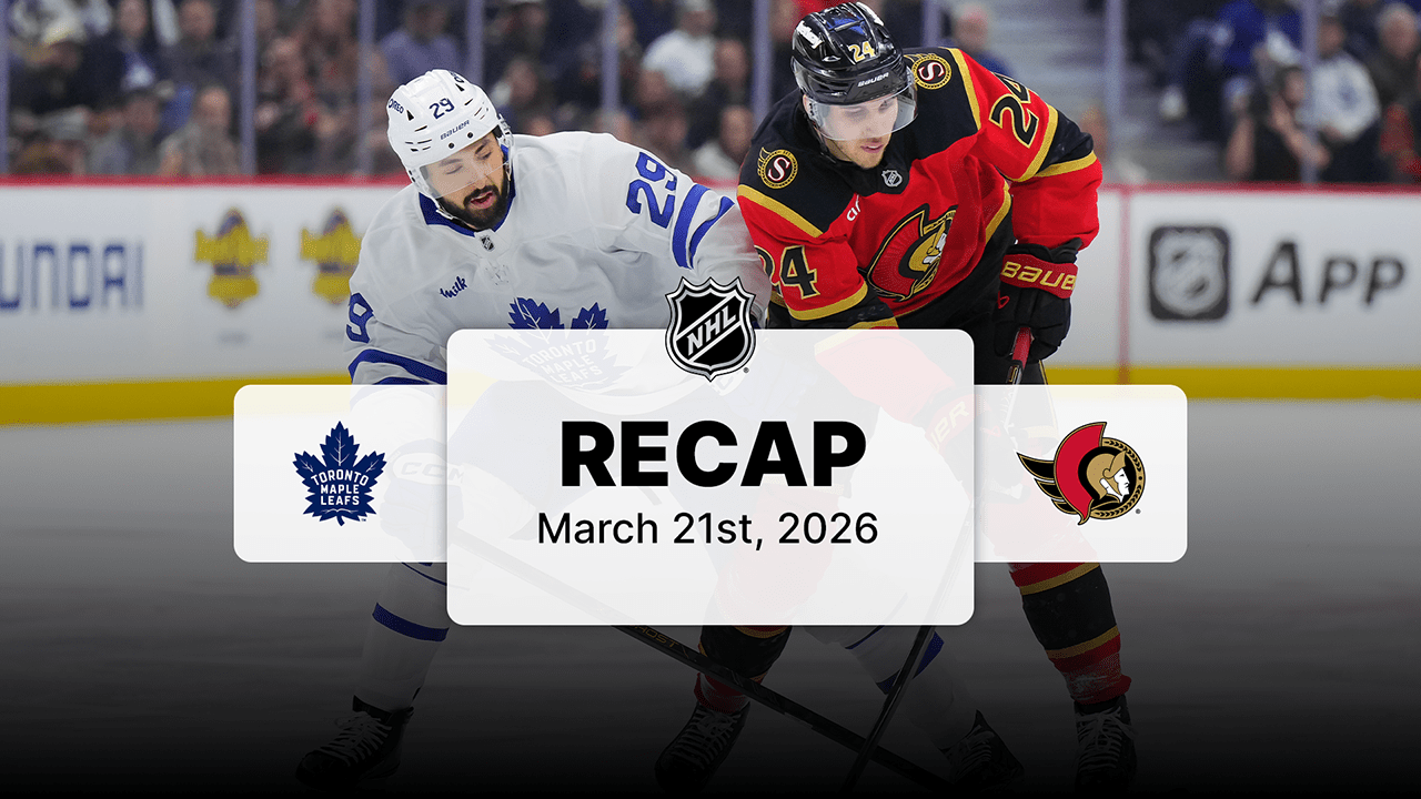 TOR at OTT | Recap | NHL.com