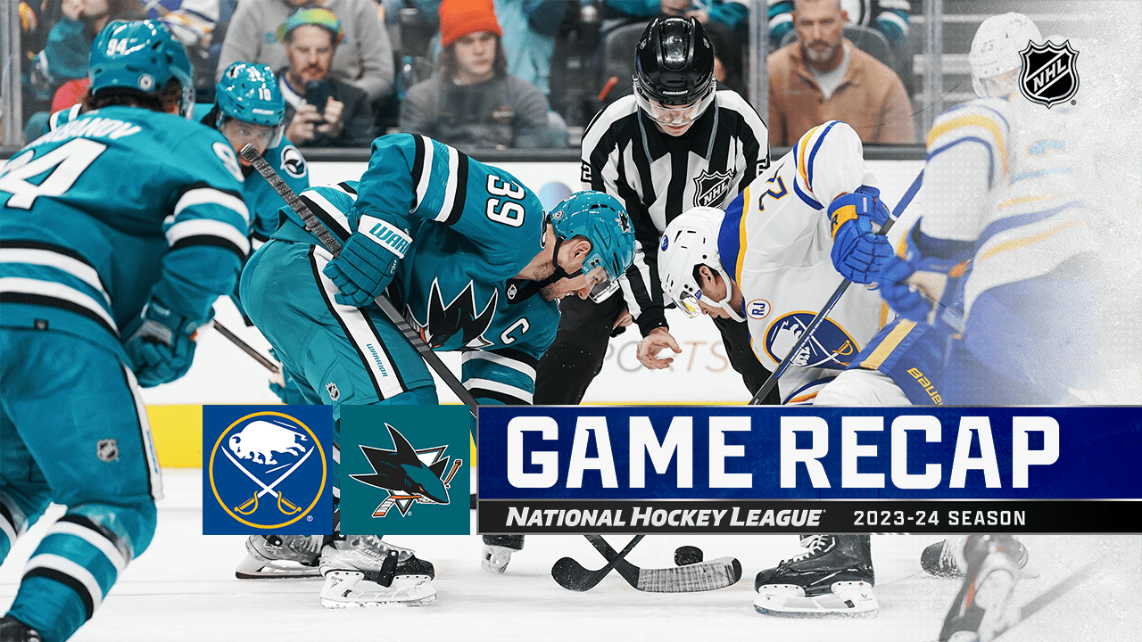 Sabres score 5 straight, rally past Sharks | NHL.com