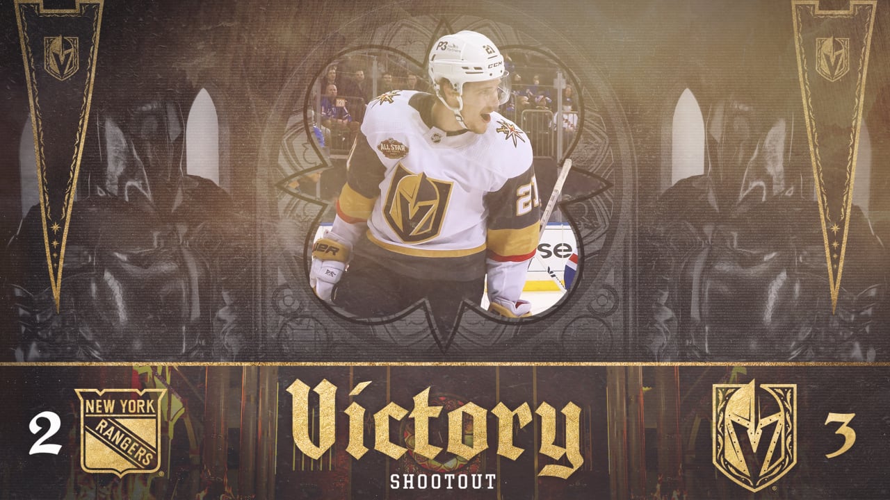 Golden Knights Edge Out Rangers in 3-2 Shootout Win | Vegas Golden Knights