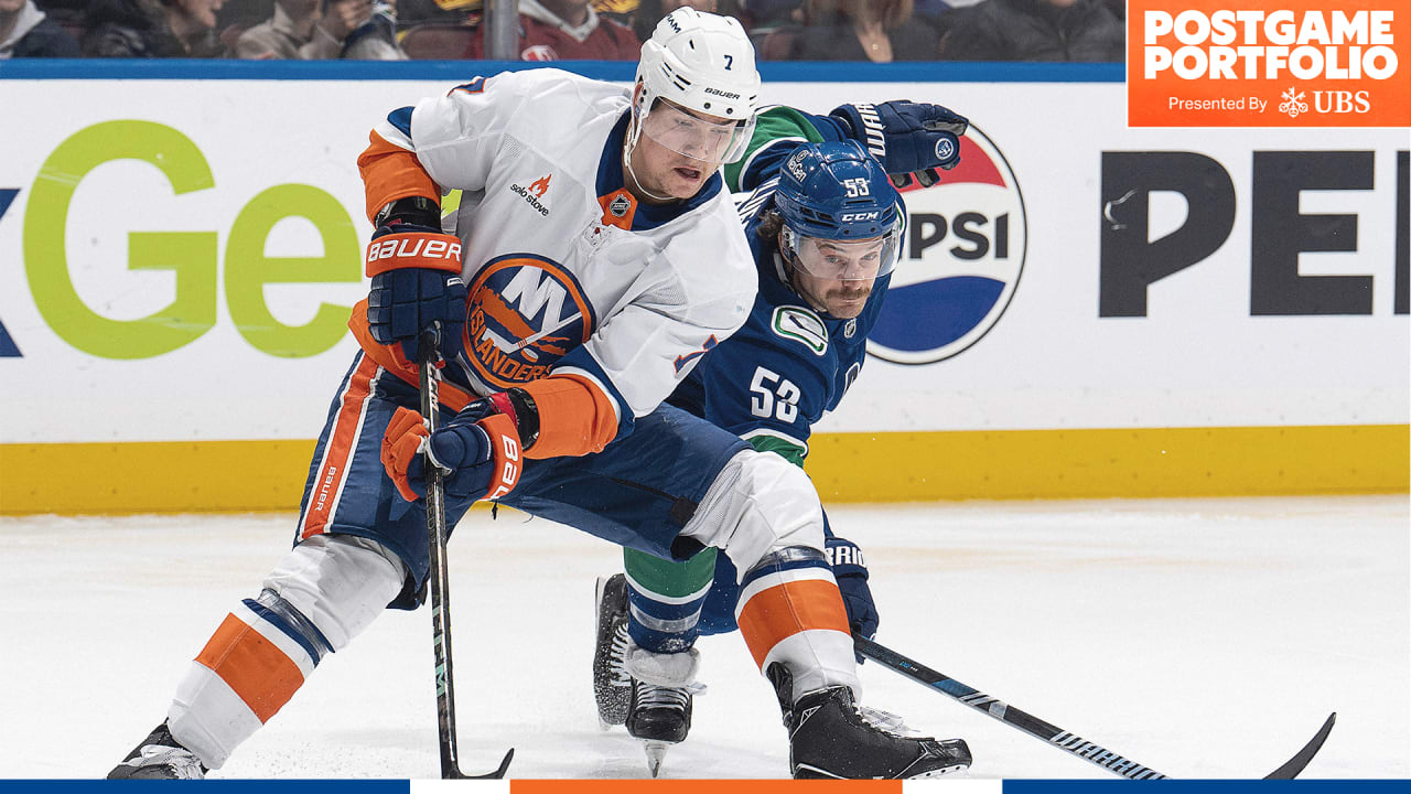 UBS Postgame Photos: Islanders 5, Canucks 2 | New York Islanders