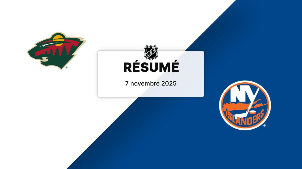 MIN vs NYI | Résumé | 07/11/25 | LNH.com