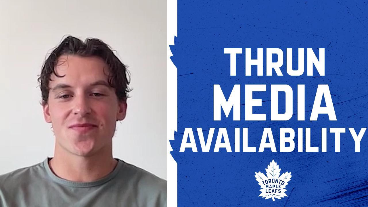 Henry Thrun Media Availability | July 14, 2025 | Toronto Maple Leafs