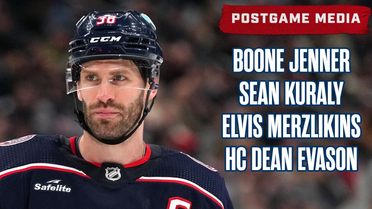 Blue Jackets vs. Panthers | Postgame Media | Columbus Blue Jackets