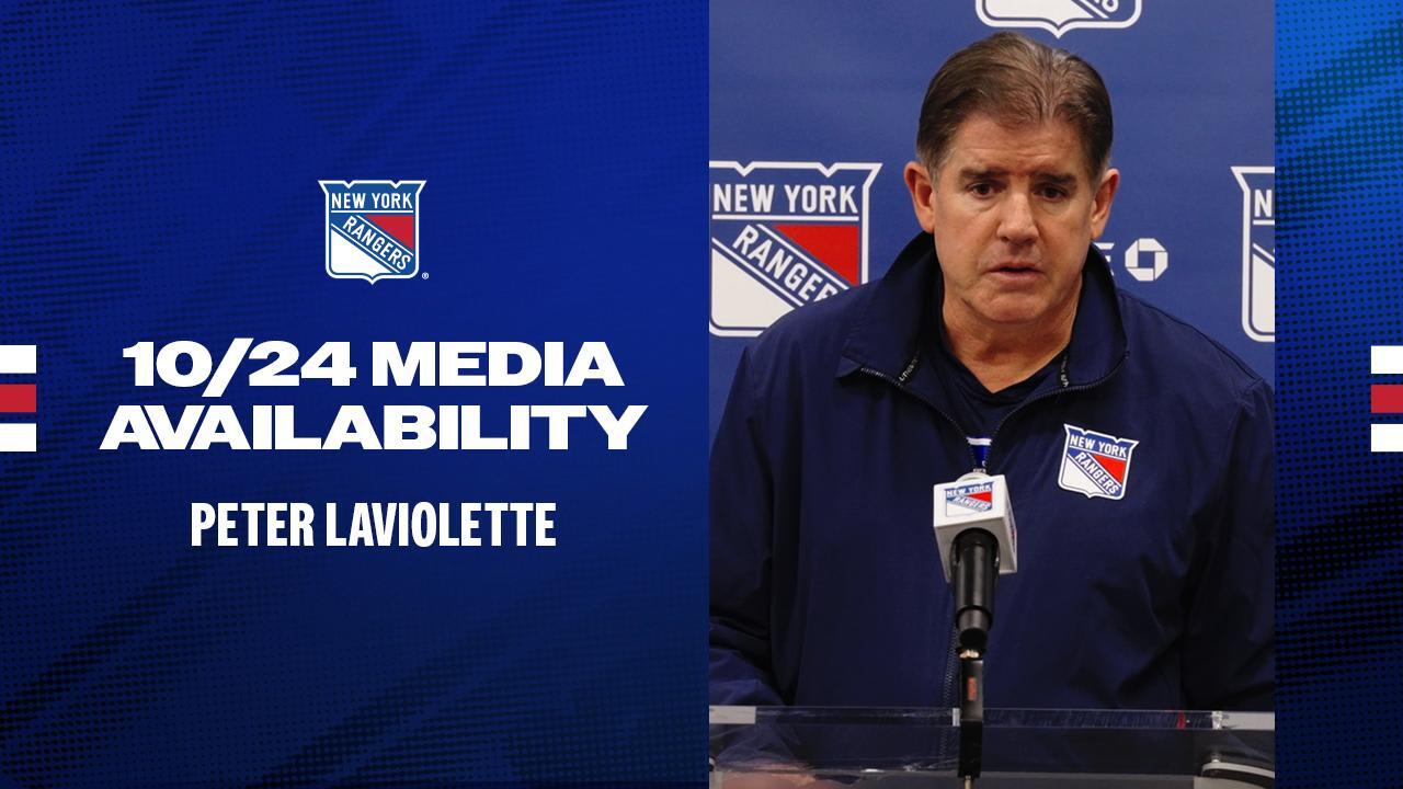 Pregame: Laviolette | New York Rangers