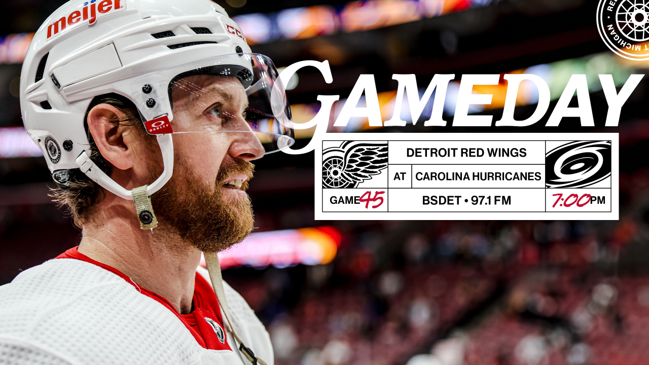 PREVIEW: Red Wings bring seven-game point streak into Carolina on ...