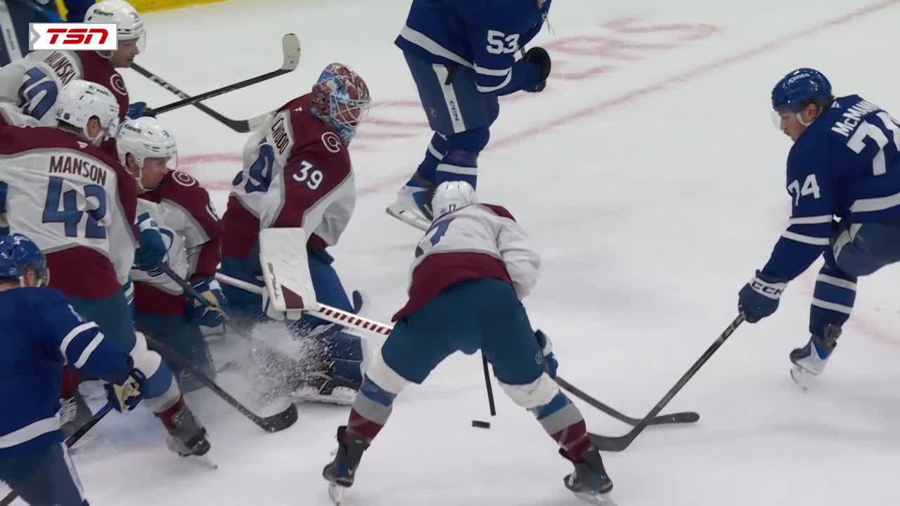 COL@TOR: Domi scores PPG against Mackenzie Blackwood | Toronto Maple Leafs