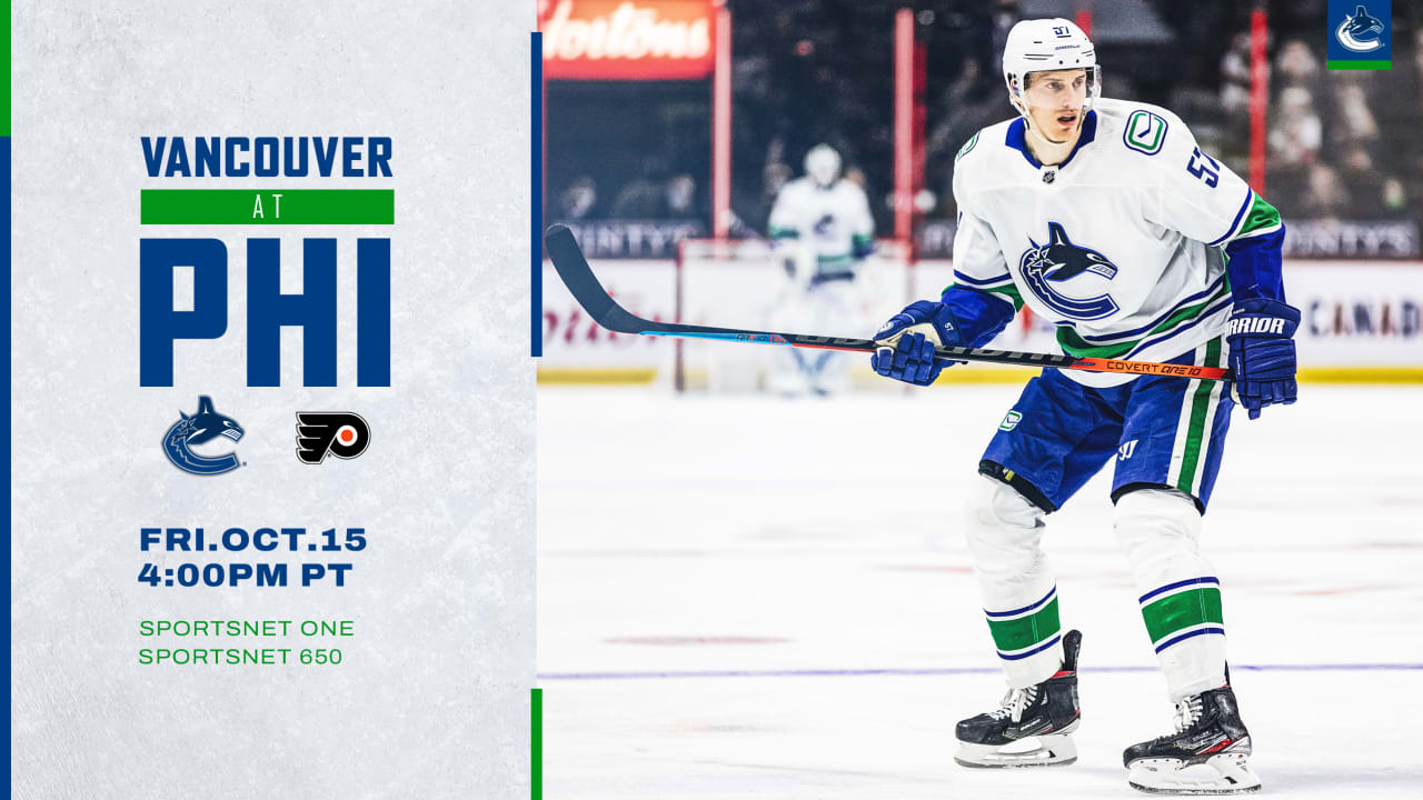 PREVIEW | Canucks at Flyers | Vancouver Canucks