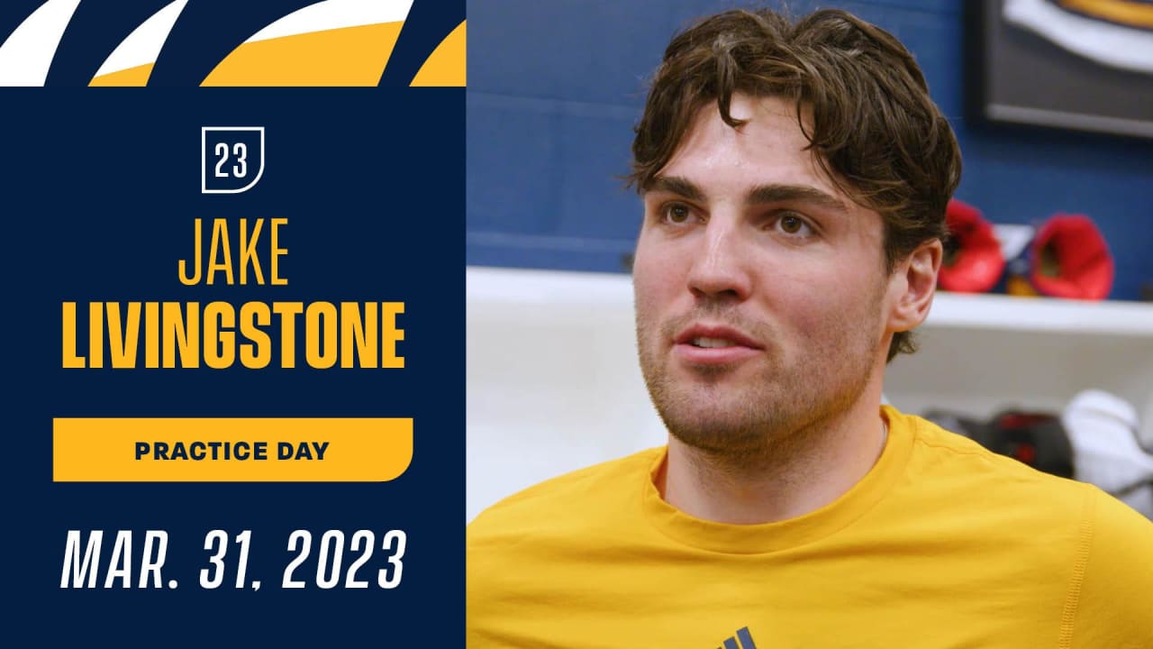Practice Day: Jake Livingstone | Nashville Predators