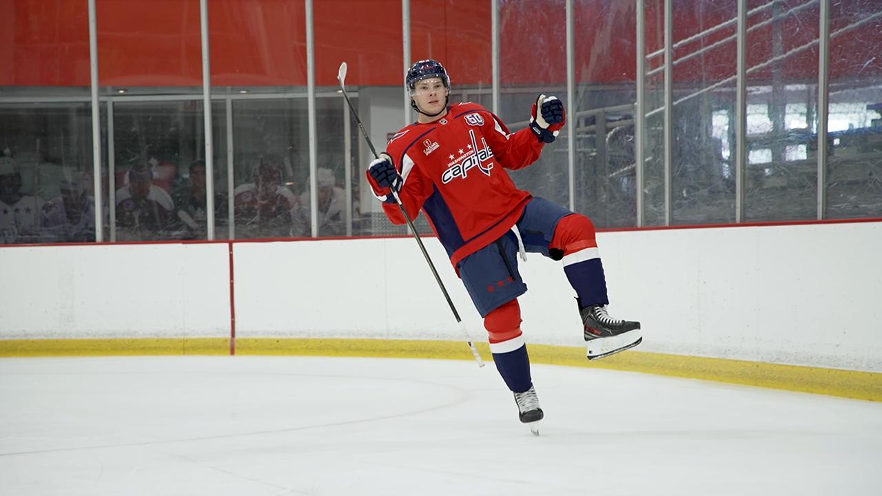 Mic'd Up: Ivan Miroshnichenko at NHLPA Rookie Showcase | Washington ...