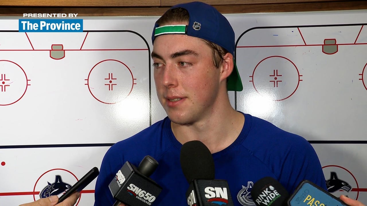POSTGAME | Alriksson vs. Kraken | Vancouver Canucks
