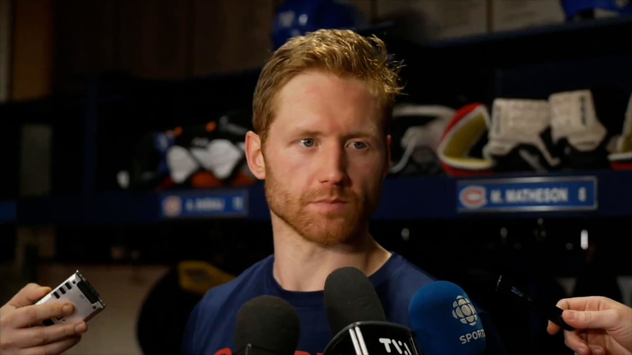 Postgame vs. TBL: Matheson | Montréal Canadiens