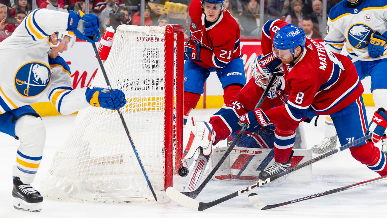 Matheson's tremendous goal line save | NHL.com