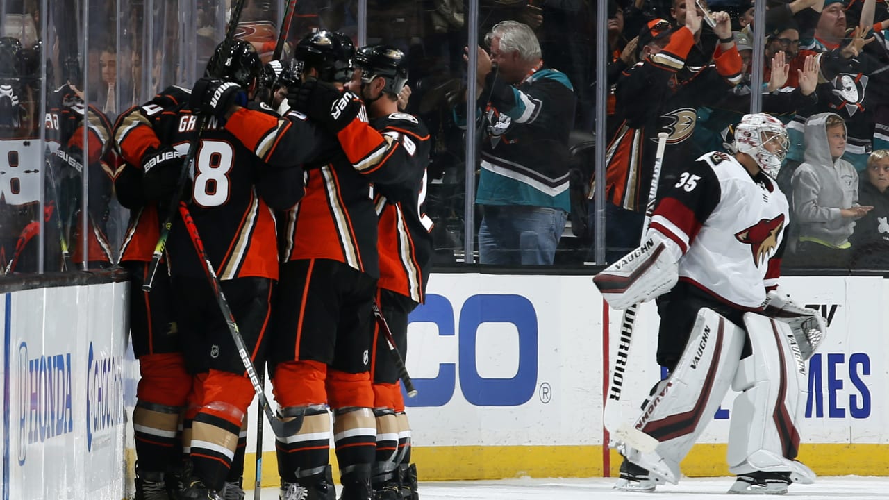 Recap: Ducks Open 2019-20 Season With 2-1 Victory Over Coyotes ...