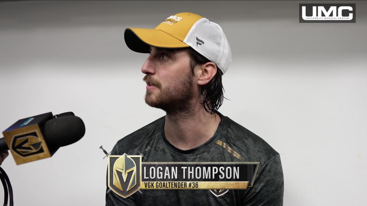 Logan Thompson Postgame 12/9 | Vegas Golden Knights