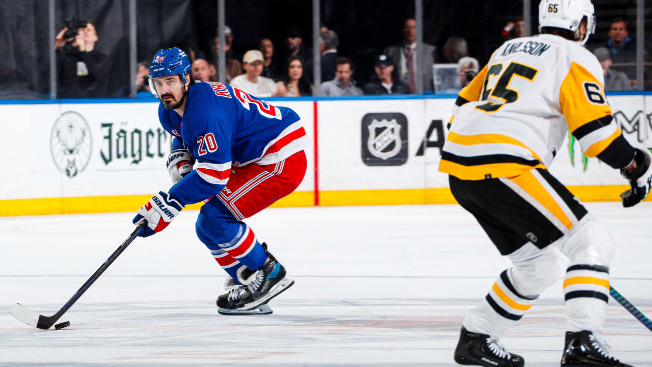 Postgame Notes: Rangers vs. Penguins | New York Rangers