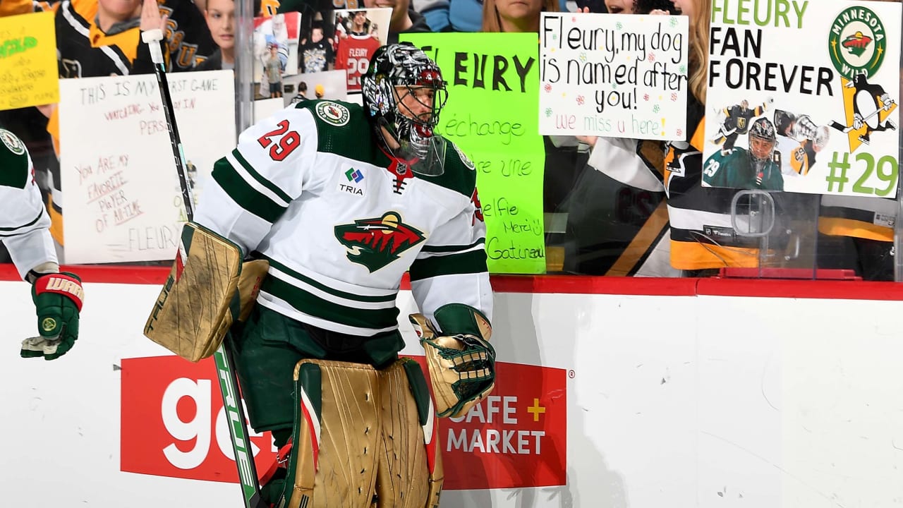 Un dernier passage à Pittsburgh pour Fleury? | LNH.com