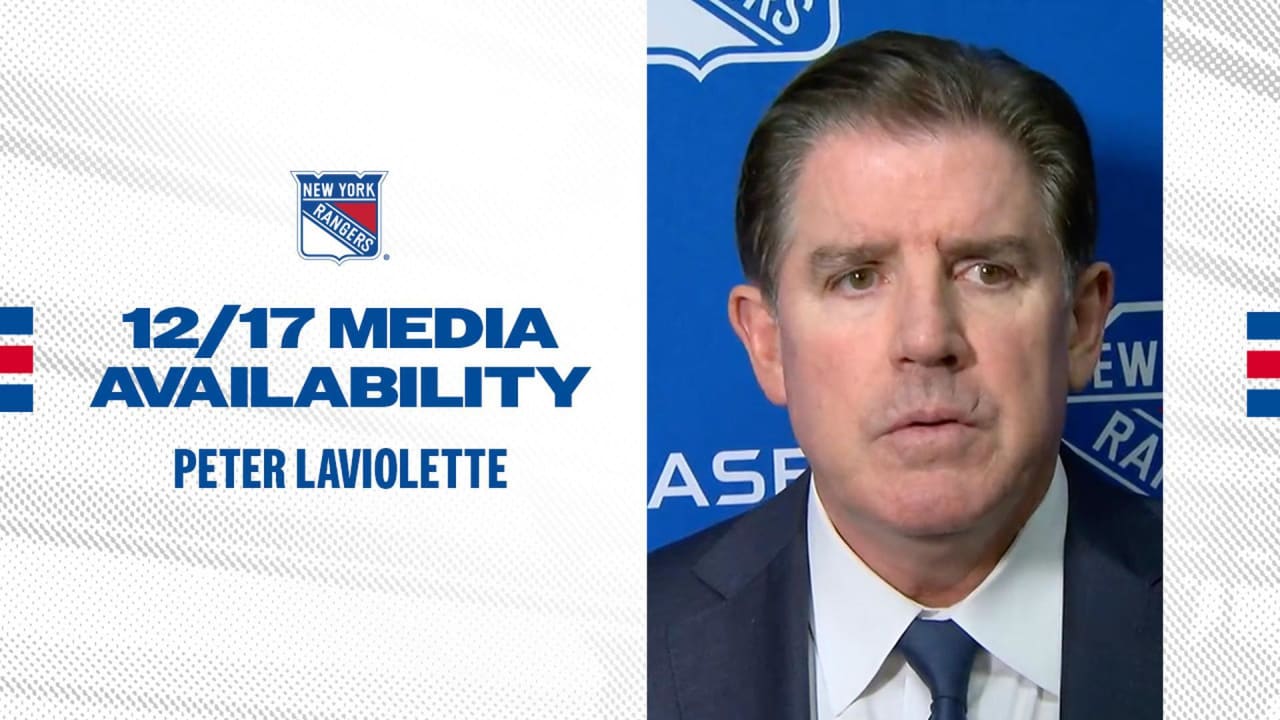 Postgame: Laviolette | New York Rangers
