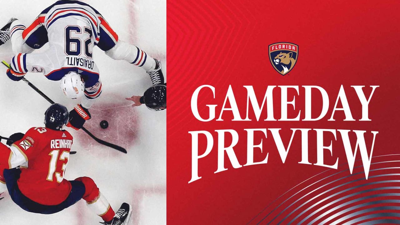 PREVIEW: Panthers, Oilers kick off Stanley Cup Final in Sunrise ...
