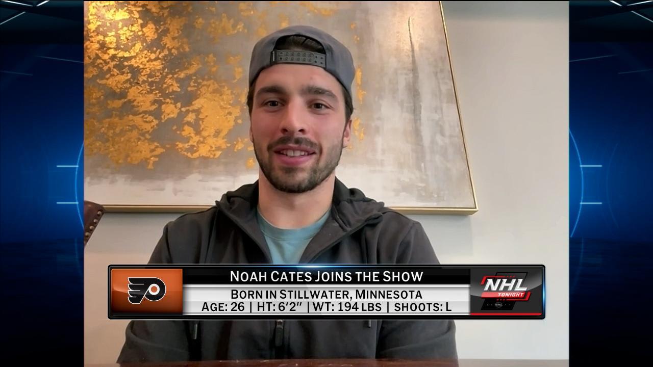 NHL Tonight: Noah Cates interview | Philadelphia Flyers