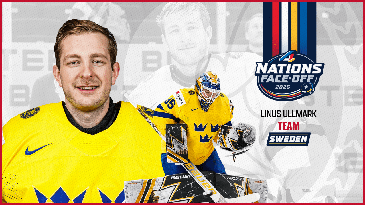 Linus Ullmark nommé dans l'équipe nationale masculine suédoise pour le ...