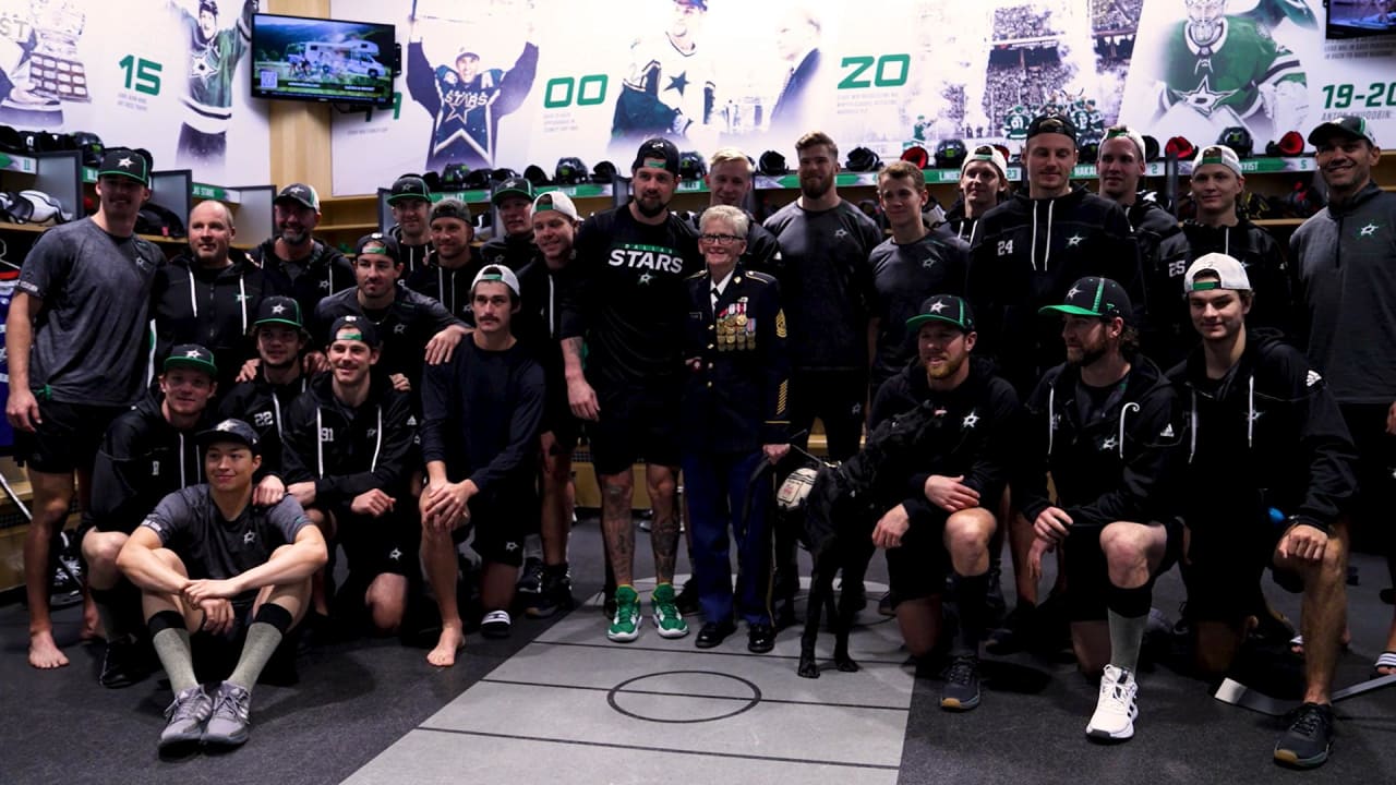 CSM Evans speaks to team | Dallas Stars