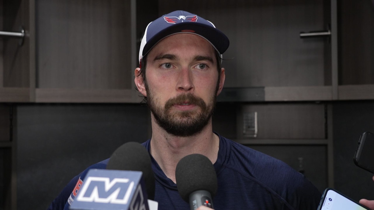 Charlie Lindgren | Postgame | Washington Capitals