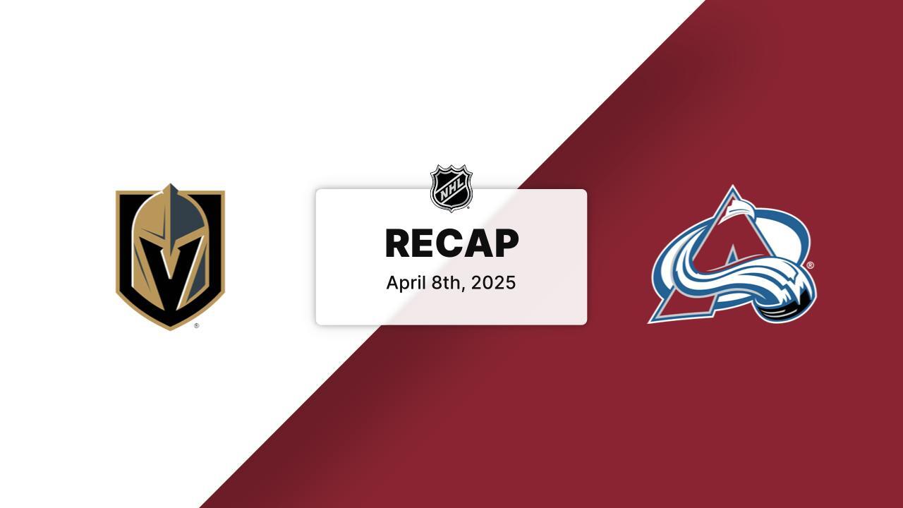 VGK vs COL | Resumen | Vegas Golden Knights