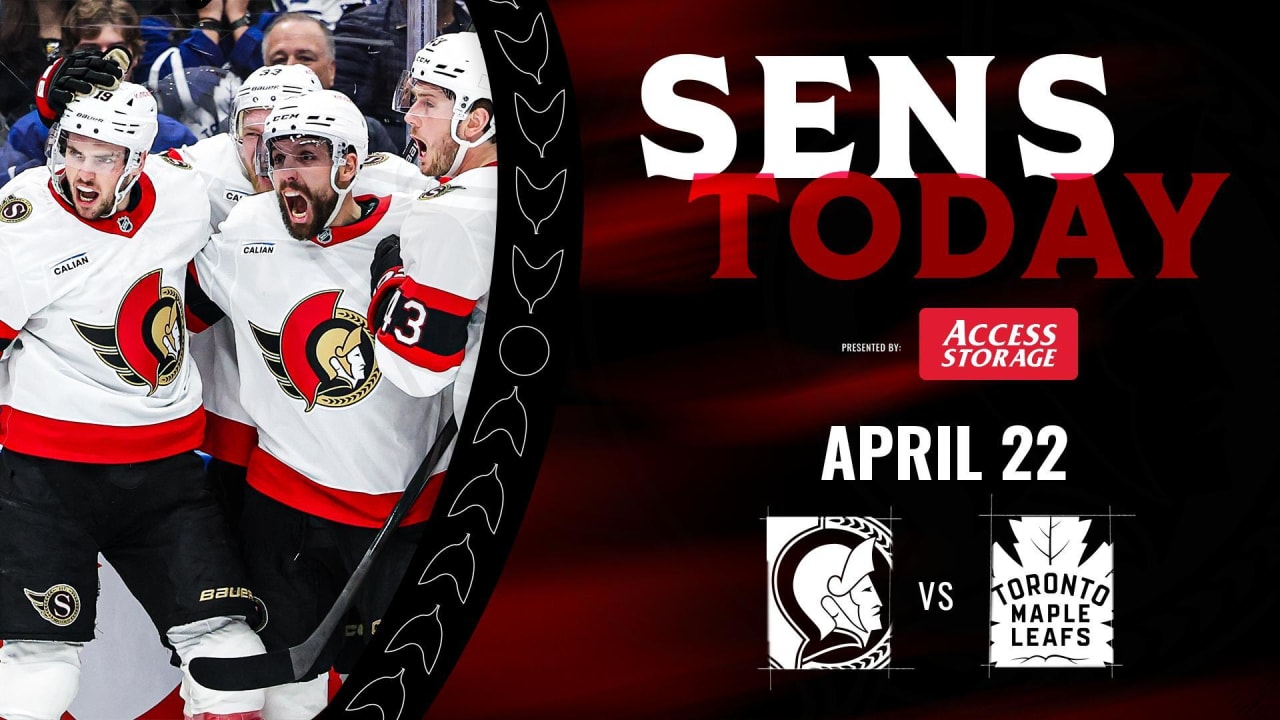 Sens Today: Sens Look to Bounce Back in Game 2 | Ottawa Senators