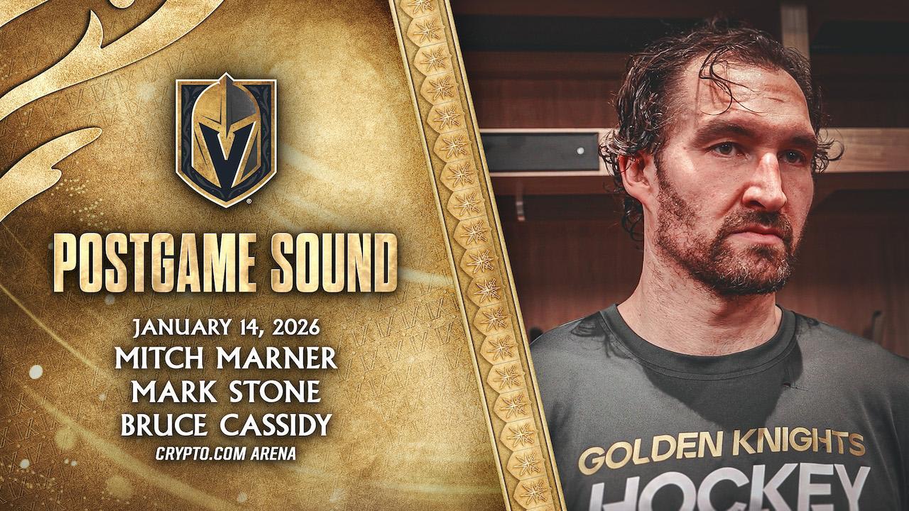 POSTGAME SOUND: Marner, Stone & Cassidy | Vegas Golden Knights