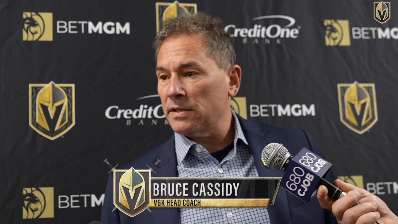 Cassidy Availability 3/28 | Vegas Golden Knights