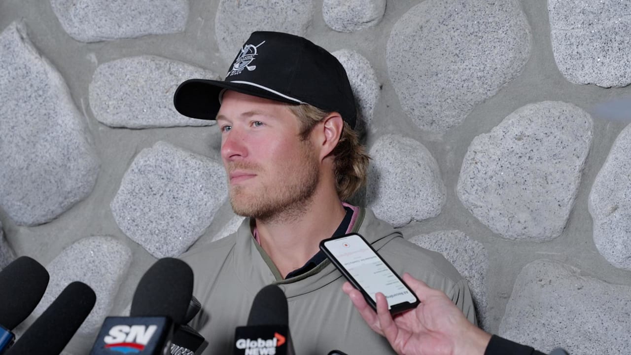 NEWS | Boeser at Jake Milford | Vancouver Canucks