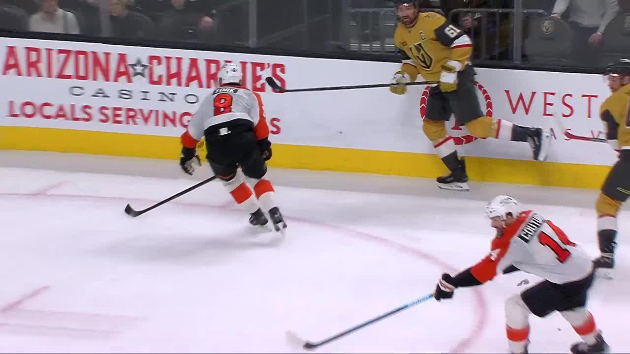 PHI@VGK: Hertl scores PPG against Samuel Ersson | Vegas Golden Knights