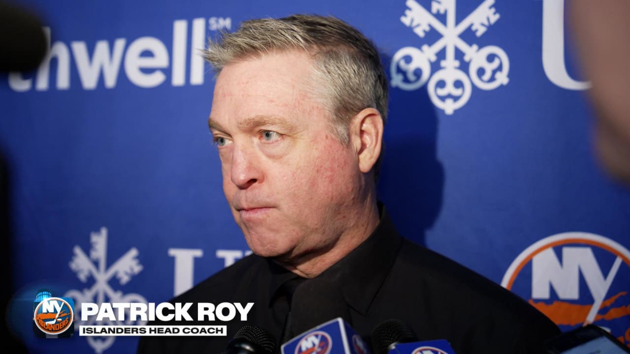 NYI at NJD 4/15: Patrick Roy | New York Islanders