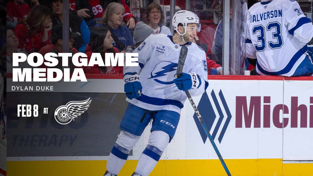 Dylan Duke on his NHL Debut | Tampa Bay Lightning