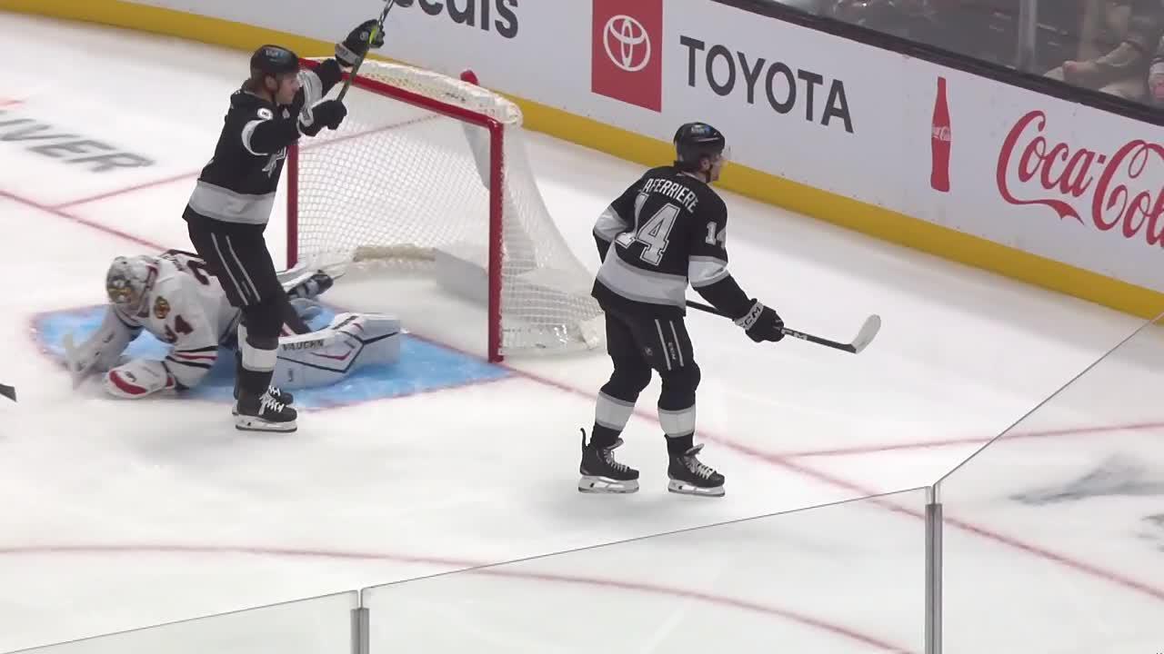 CHI@LAK: Laferriere scores PPG against Petr Mrazek | Los Angeles Kings